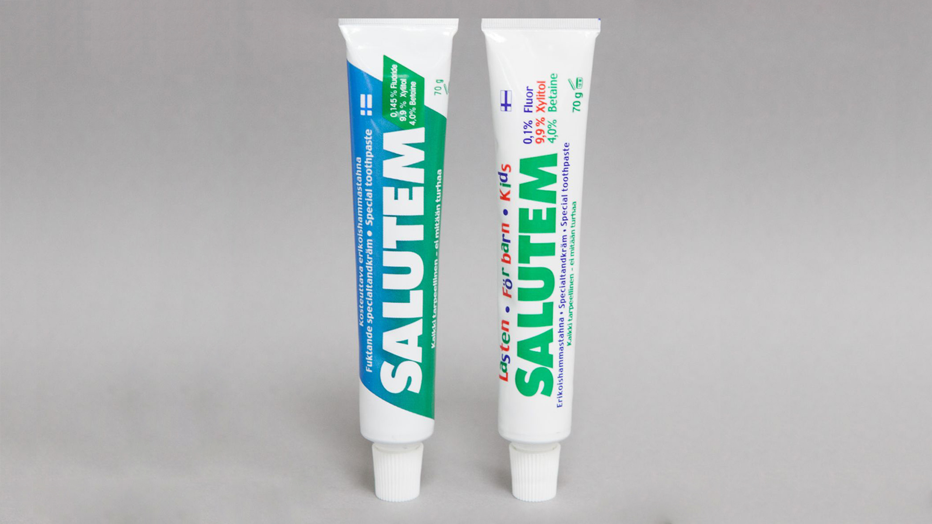 Tandkräm utan smak, Salutem - Mun-H-Center